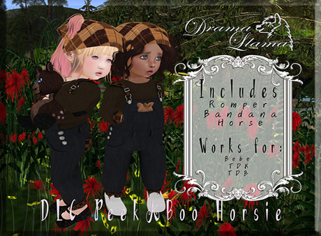 Second Life Marketplace - DLC Peek A Boo Horsie